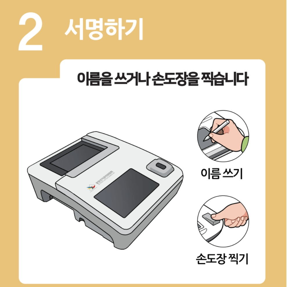 21대 대선 순천시 사전투표소 및 방법