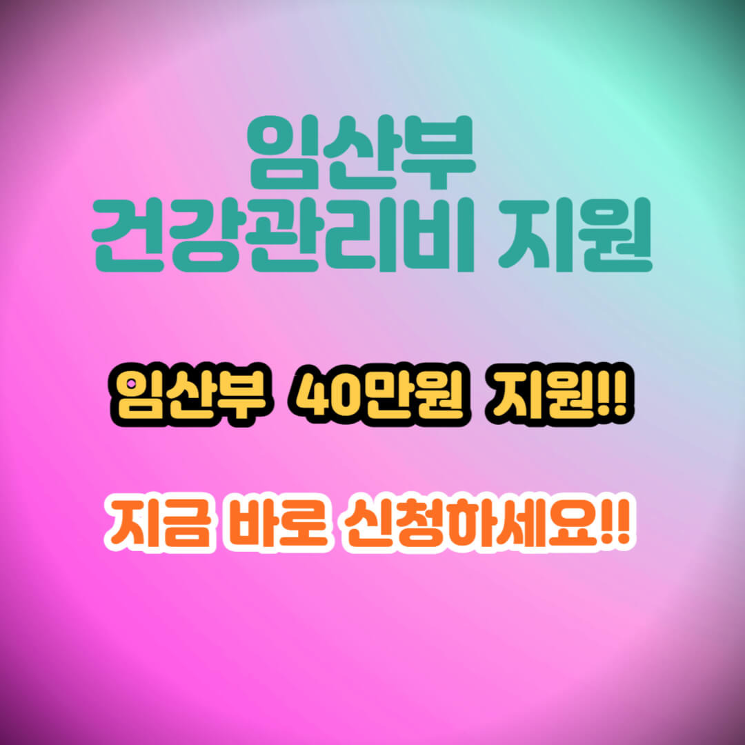 익산시 임산부 건강관리비 지원 신청방법 지원내용 지원대상 등 알아보기 Sense Info 센스 정보