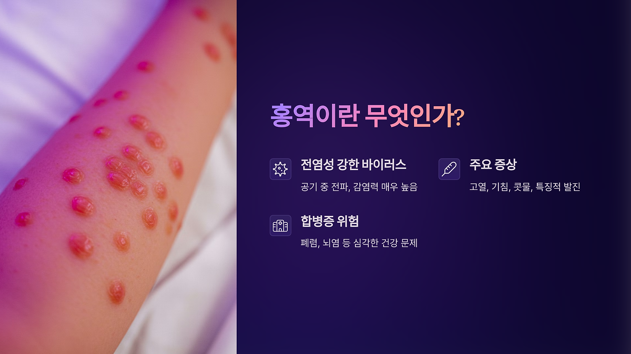 홍역 예방접종 시기와 접종 방법 안내