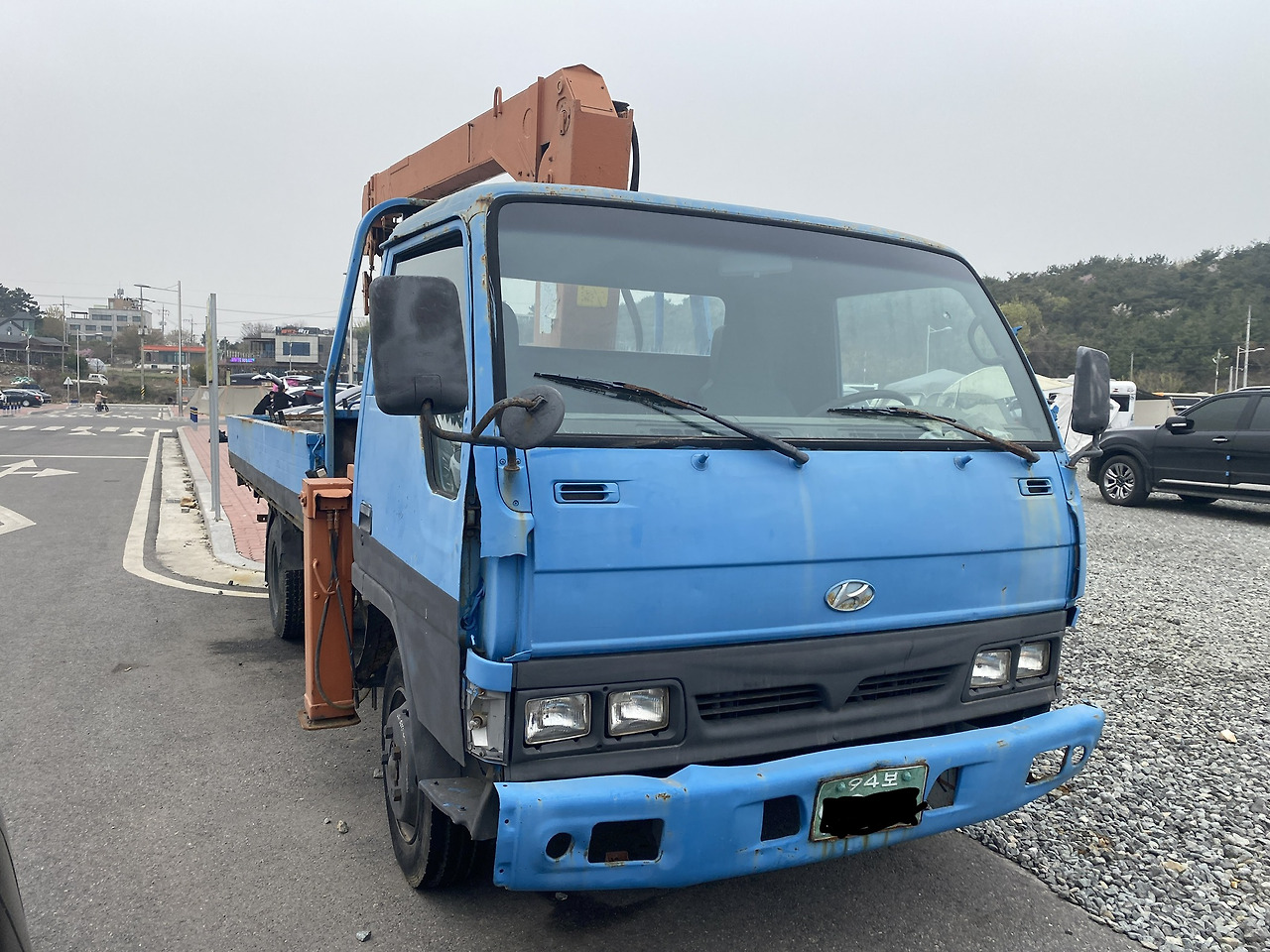 티스도리닷컴 1996 현대 마이티 카고크레인