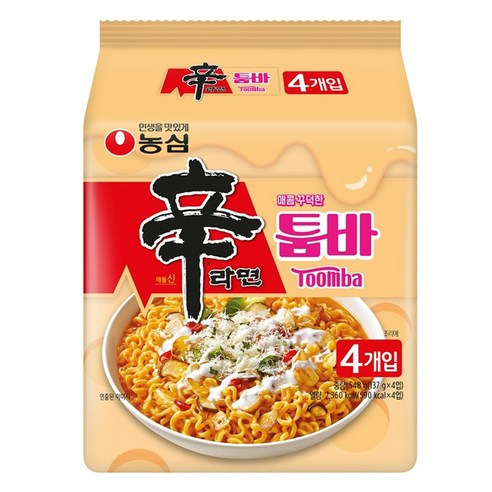 신라면 툼바 137g, 4개 - 나의 솔직한 후기!