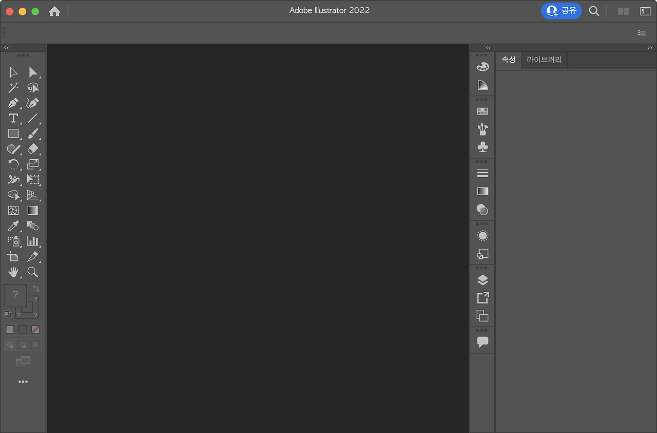 Adobe 일러스트레이터환경설정사용자 인터페이스성능파일처리