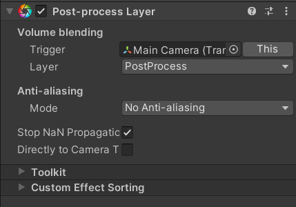 [UNITY] Post Processing 간단 사용법 — HYEOKJUN