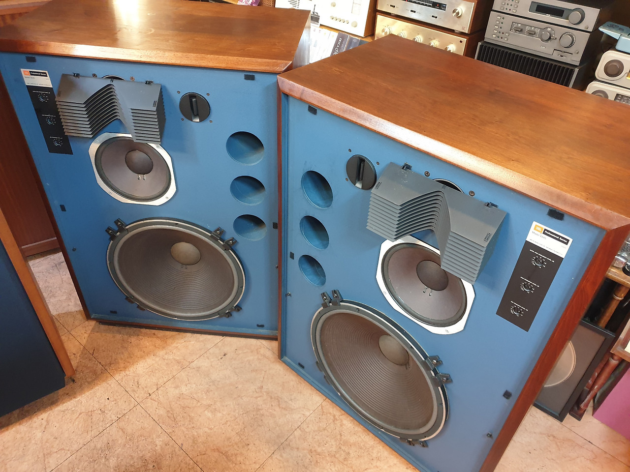 JBL 귀한제품 베스트셀러 STUDIO MONITOR 4345 초대형 스피커 입니다 -12000번대-(ending)