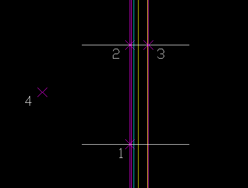 벽체 중간 끌기, DRW :: XiCAD & etc...