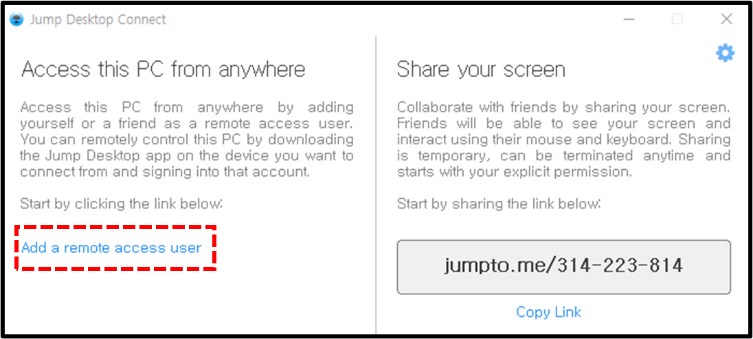 무료 원격 프로그램 Jump Desktop