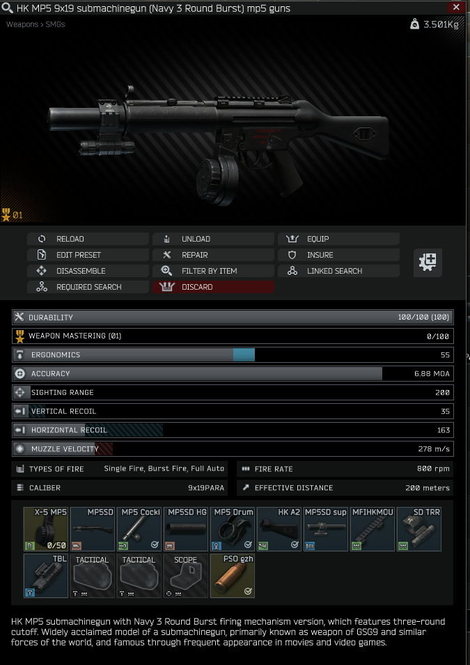[타르코프] 0.12.9 메카닉 건스미스(Gunsmith) 퀘스트 3