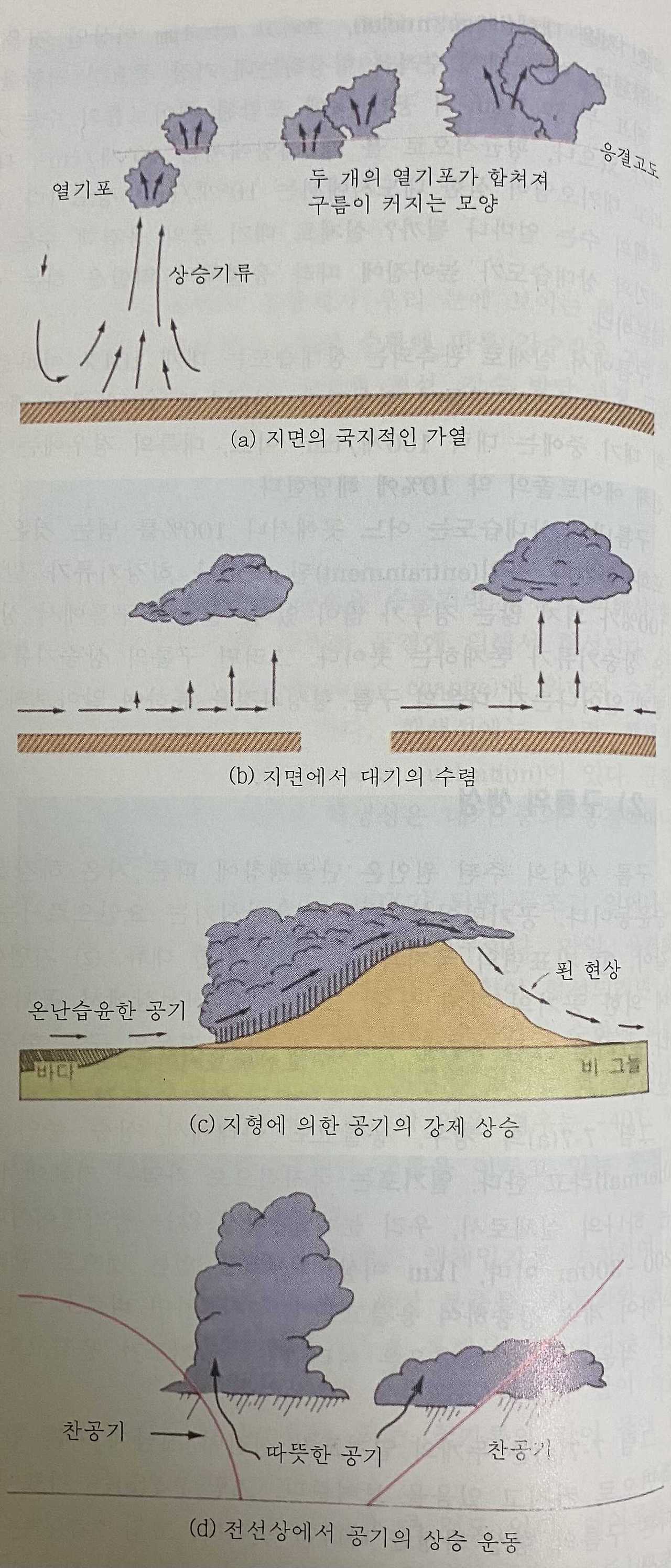 츄 사이언스 구름의 형성