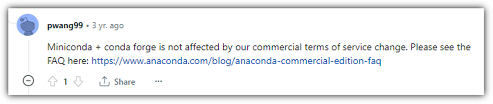 회사에서 Anaconda 사용하기 (Miniconda + conda-forge) :: 머가필요해