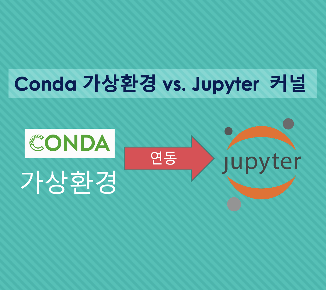 [Conda-Jupyter] Conda 가상환경과 Jupyter Kernel 연동/생성/삭제