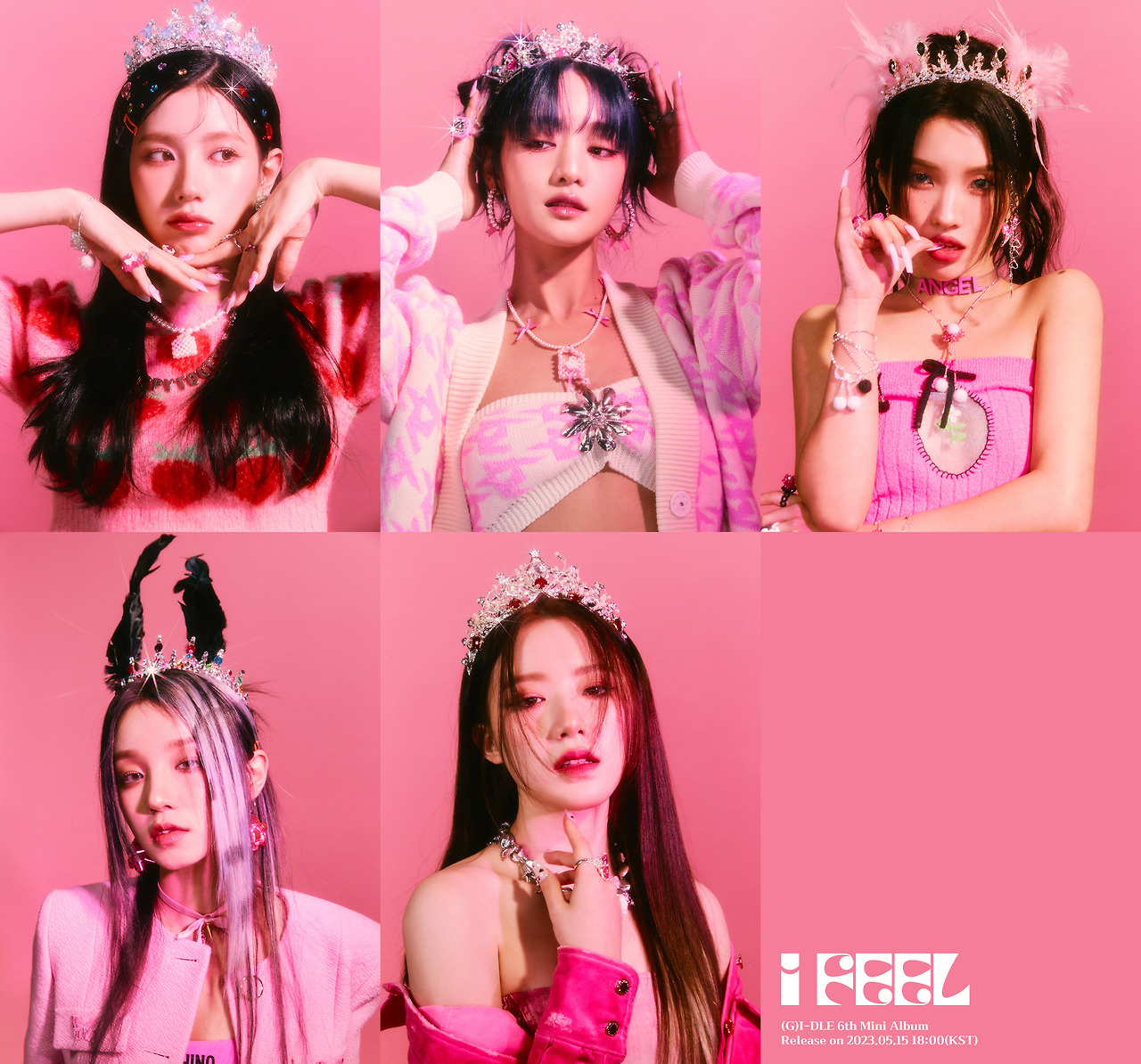 Gi Dle Releases First Concept Queen Version Of I Feel