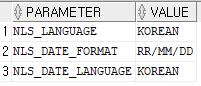ORA-01861: literal does not match format string 오류 조치