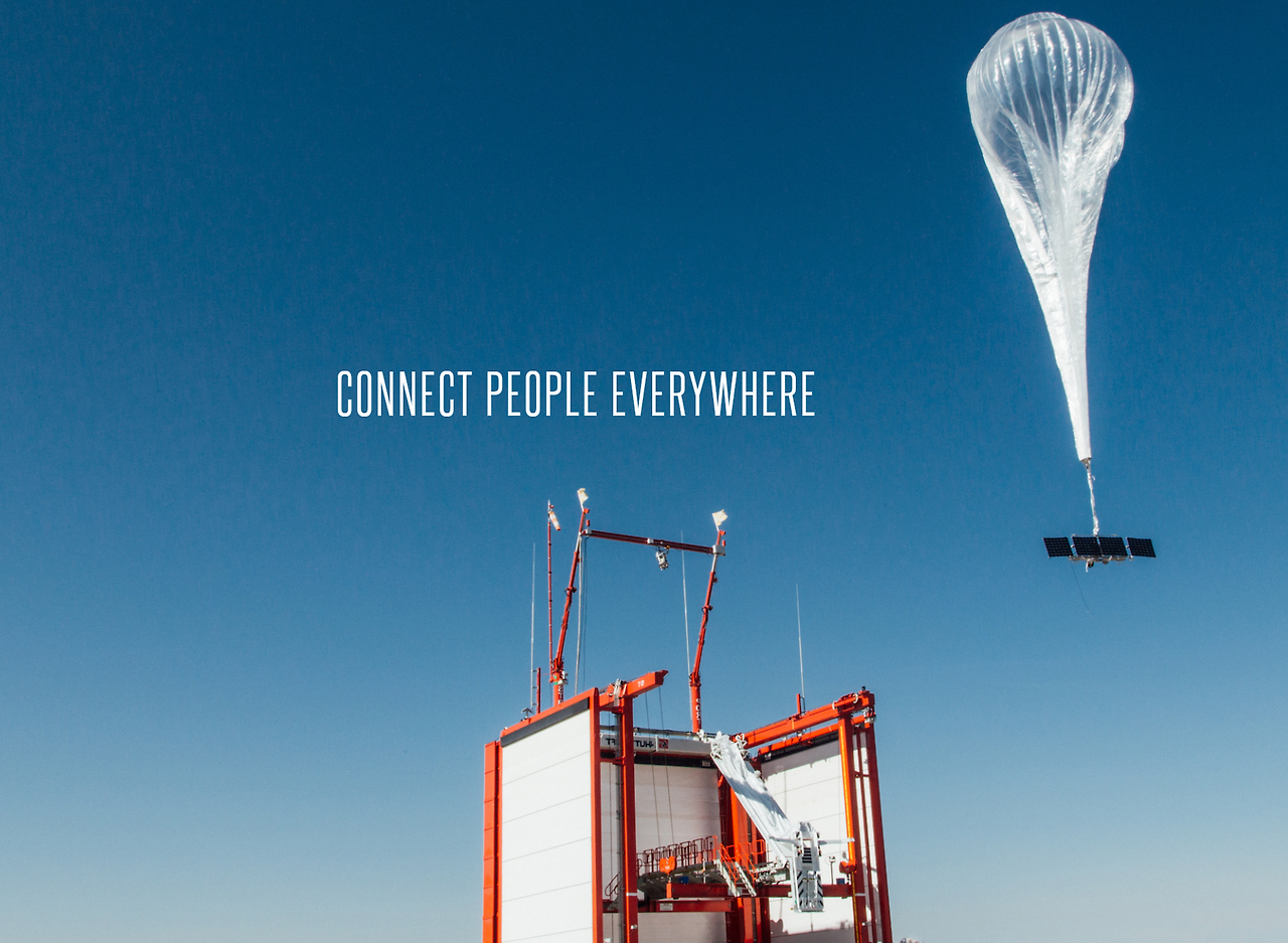 구글X의 프로젝트 룬(Google X's project LOON)