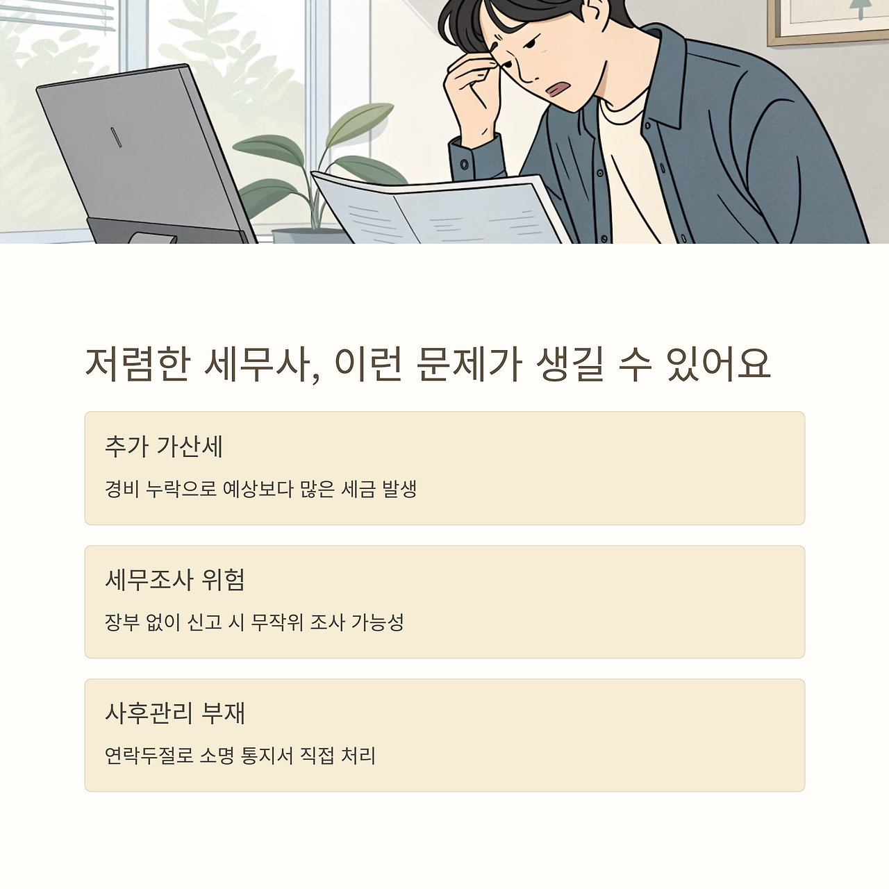 5월 종합소득세 신고 세무사 수수료 종류별 가이드