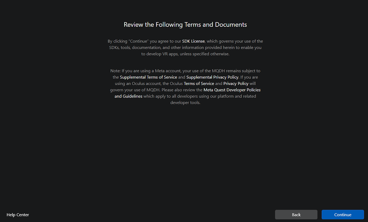 메타퀘스트3 PC 연결하는 방법(Meta Quest Developer Hub 설치)