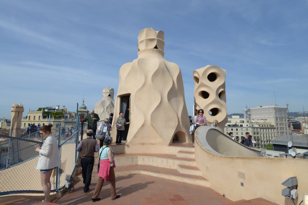 스페인 바르셀로나 카사밀라 _ 안토니 가우디 2018.05