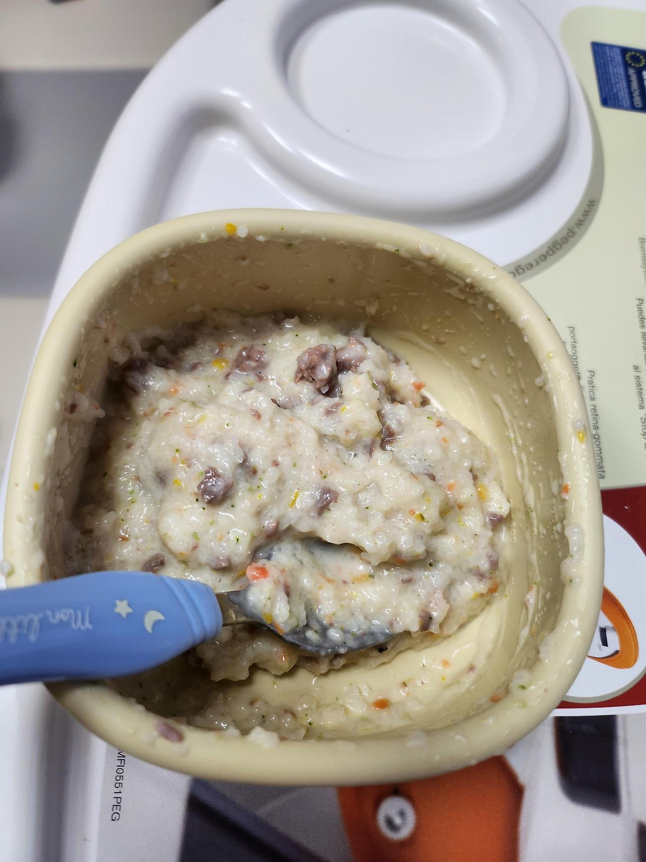 초간단 유아식 한우 사골 리조또 다시