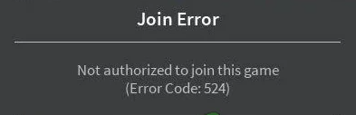 로블록스 에러코드 524 (error code: 524) 원인 & 해결방법