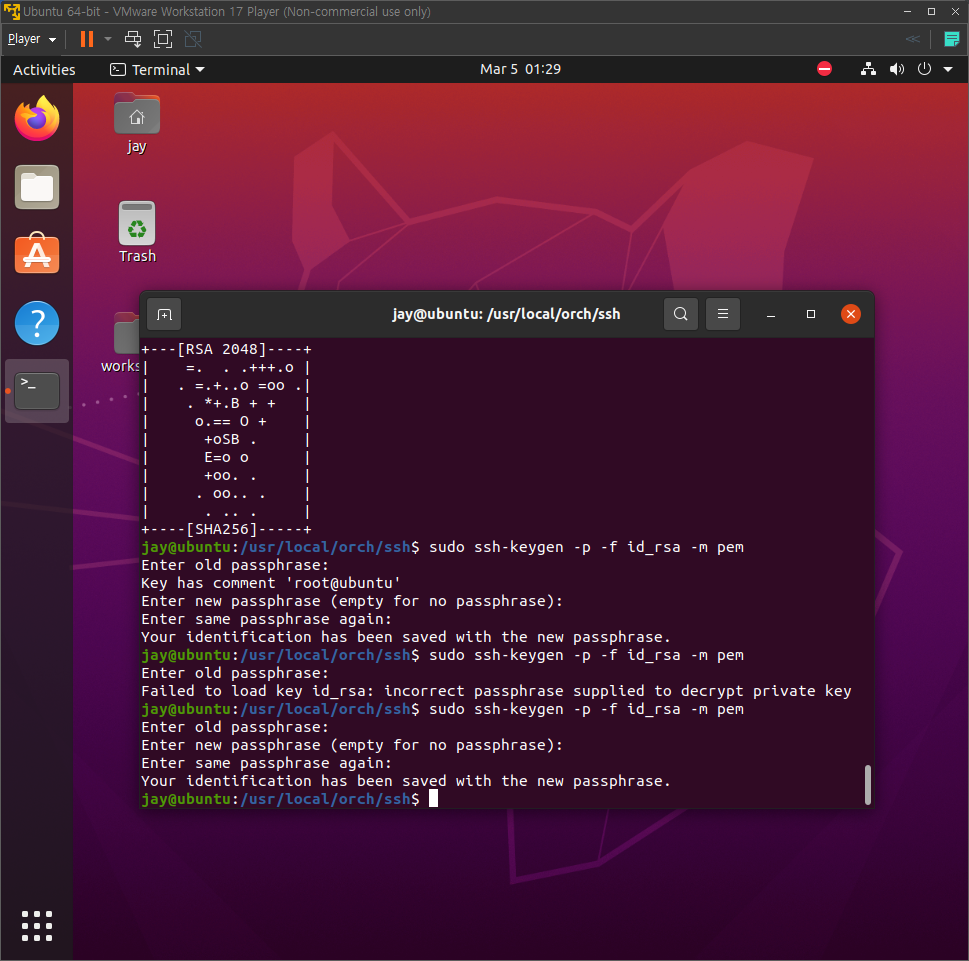 [Ubuntu] Ubuntu 20.04에 Open SSH 설치+키 SSH 키 생성과 키 포맷 변환+원격 서버 접속