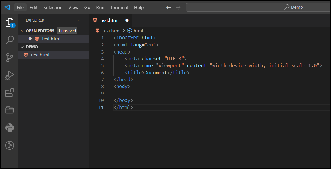VSCode html 미리보기 Live Preview