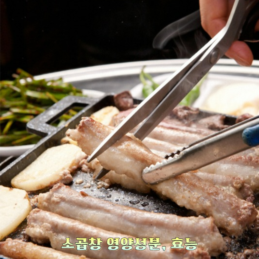 소 곱창 효능 영양성분 고르는 법 부작용