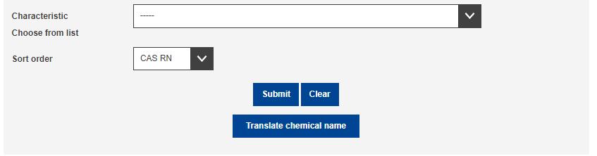 CAS number로 HS code 검색하는 방법