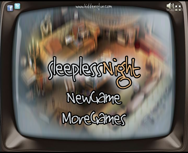 Hidden4fun 숨은그림찾기 - 슬립리스 나이트 (Sleepless Night) - 플래시게임 | 와플래시 아카이브