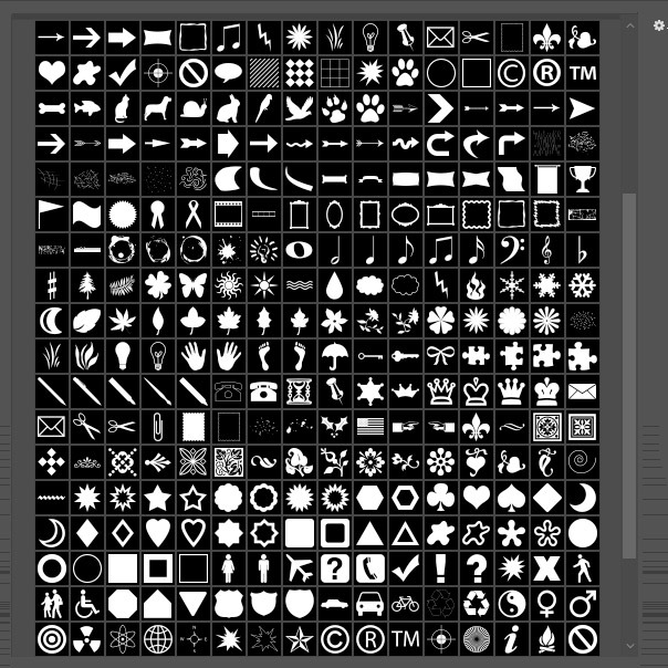 포토샵 Custom shape tool(사용자 정의 모양도구) 다운로드
