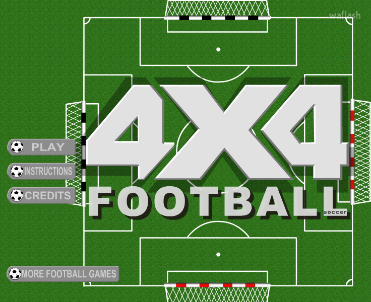 4X4 풋볼 (4X4 Football) - 플래시게임 | 와플래시 게임 아카이브