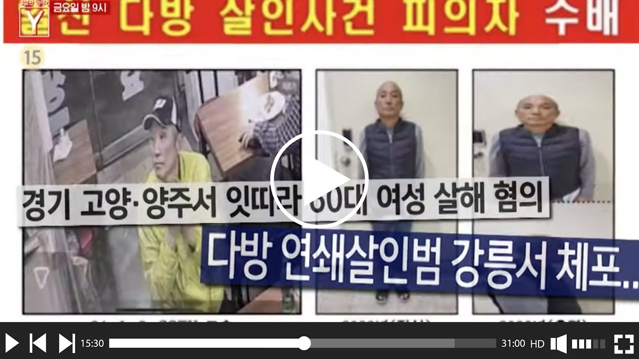 궁금한 이야기 Y 668회 재방송 다시보기 보러가기 회차정보 편성정보 시청률