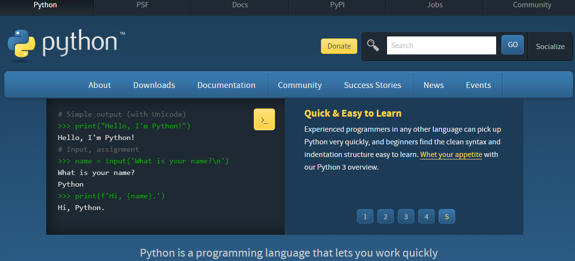 1. 파이썬(Python)이란?