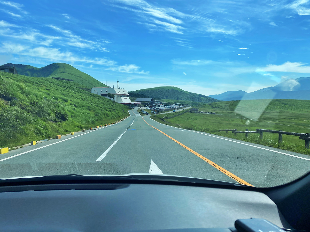 티스도리닷컴 후쿠오카福剛 아소산阿蘇山 여행기 5 숙소 아소산阿蘇山 가는 길