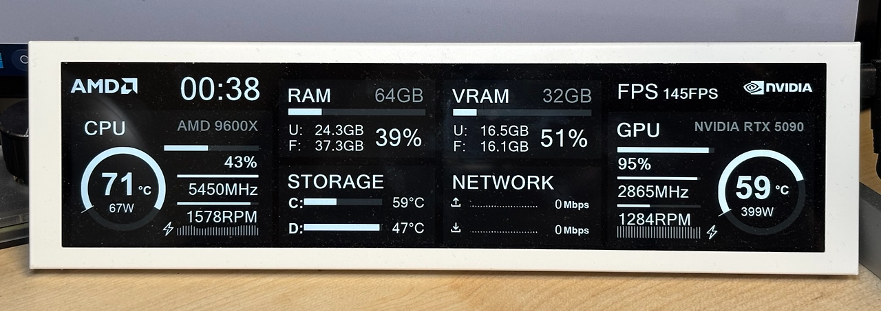 turing smart screen PC 모니터링 디스플레이에 InfoPanel 앱 사용 방법
