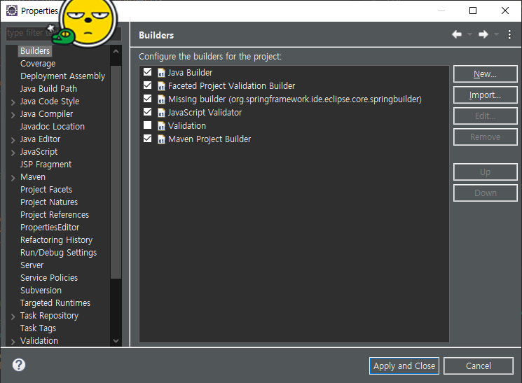 [Error해결] 이클립스 JavaScript Syntax error on token ">", invalid ...