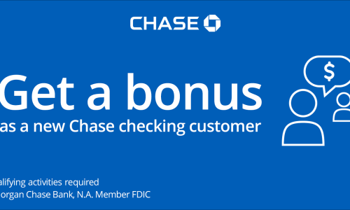 Chase bank에서 Sign up bonus 받기!