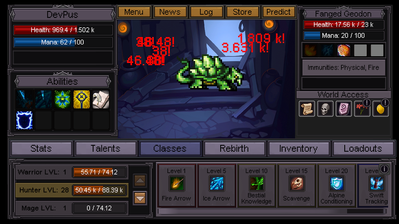 스팀 방치형 게임 리뷰 및 추천(Cycle Idle RPG)