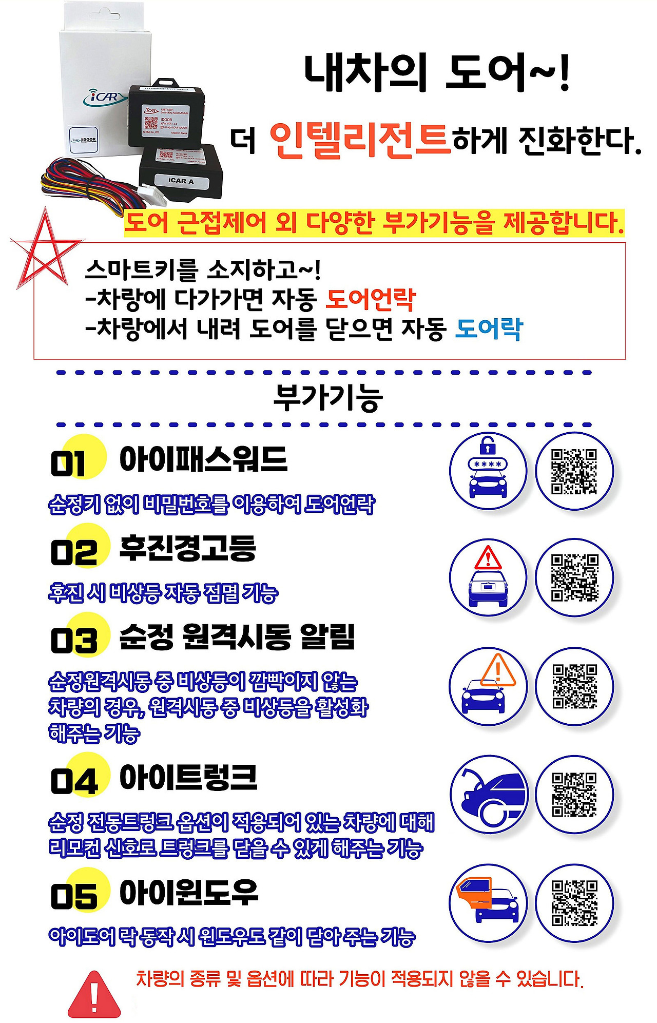 쏘렌토MQ4 페리 하이브리드 차량에 스마트키 오토도어 자동도어 시스템 설치 하고 사용하시면 정말 편리합니다. 스마트도어릴레이 아이카 아이도어