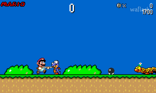 슈퍼마리오 램페이지 (Super Mario Rampage) - 플래시게임 | 와플래시 게임 아카이브