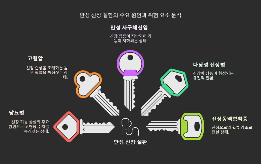 만성신부전ckd 원인 증상 치료법 및 장애 등록 방법