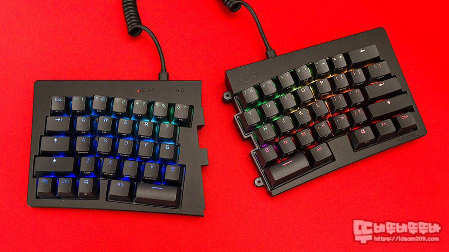 미스텔 Mistel MD600 Alpha Alice 스플릿 키보드