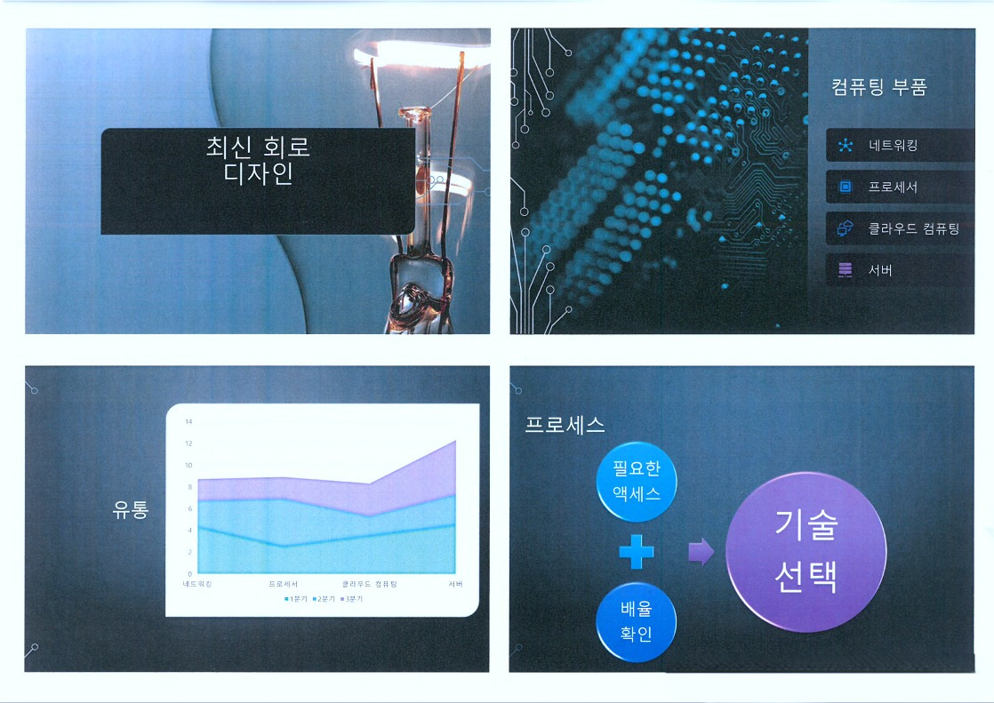 Ppt 여러 페이지를 한 장에 여백 없이 꽉 차게 인쇄하는 방법
