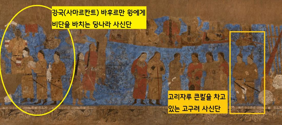 ‘조우관 쓴 아프로시압 사절 연개소문이 파견한 고구려 밀사가 맞다”