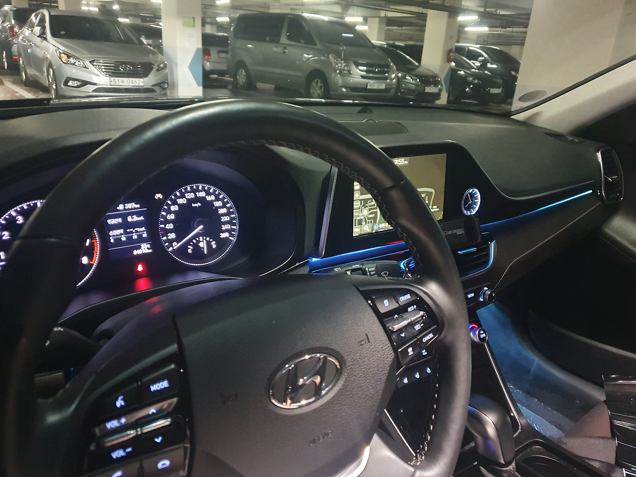 그랜저 IG DIY - 대시보드 엠비언트 :: kunaDiary();