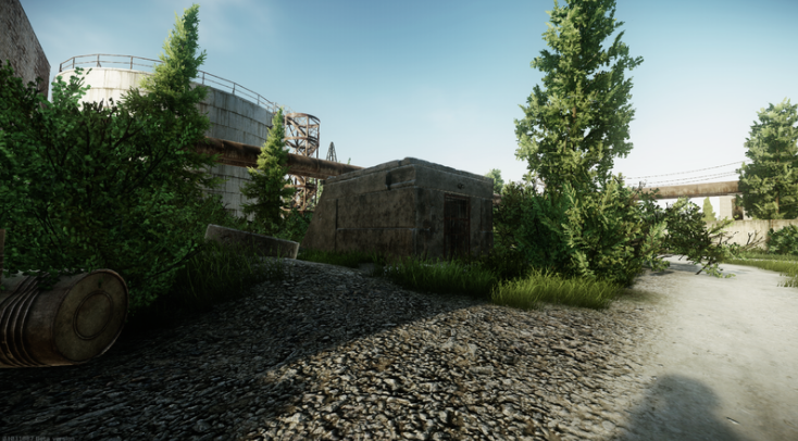 타르코프 세관 (최신형) 지도, 탈출구(Customs map) / Escape From Tarkov