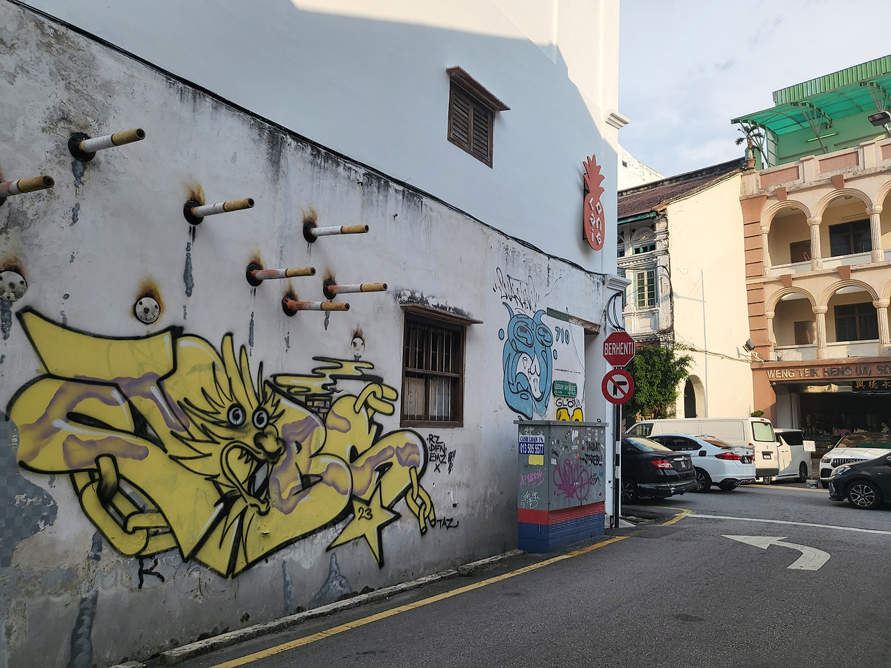 보보일기 페낭 조지타운 George Town 관광지 페라나칸벽화젠 페낭 조지타운 바이 샹그릴라 후기