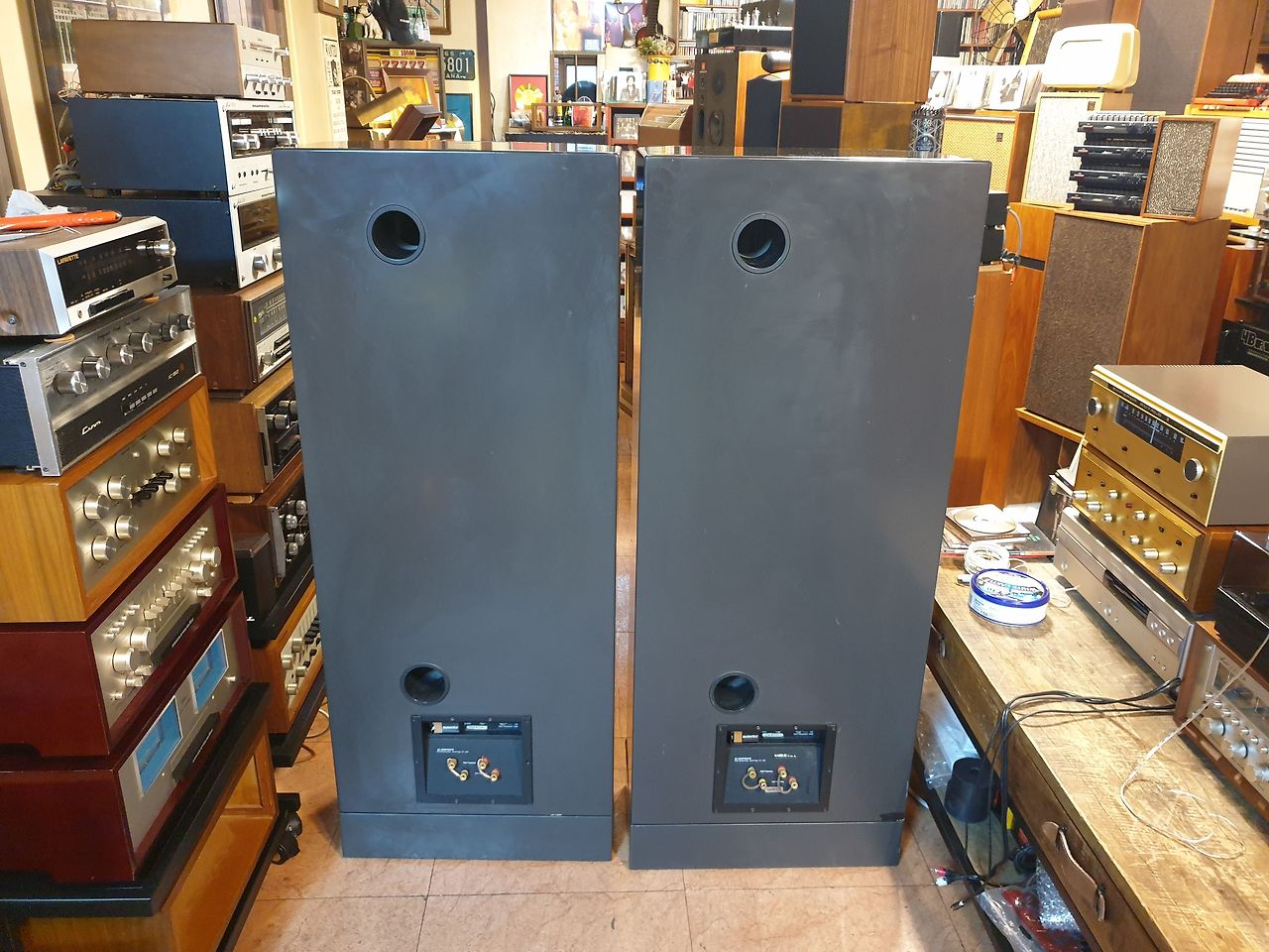 JBL 레퍼런스 명기 프로젝트 K2-S5500 스피커 입니다 -우퍼엣지 모두교체-(ending)