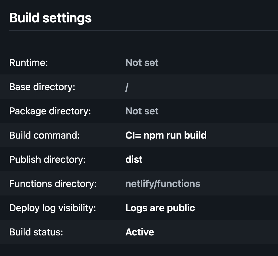 [Netlify] Deploy directory 'build' does not exist 배포오류