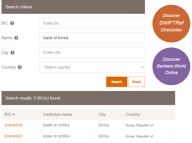 KB국민은행 Swift Code(로고, 영문명, 주소, 코드번호)