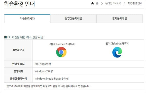 대한간호협회 KNA 에듀센터 바로가기 (https://edu.kna.or.kr)