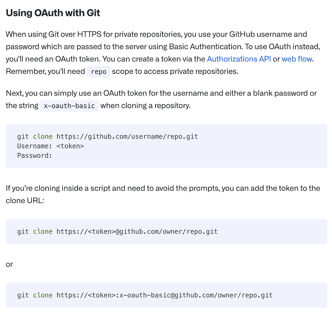 [Github] personal access token을 이용해 private repository git clone 하는 법 ...